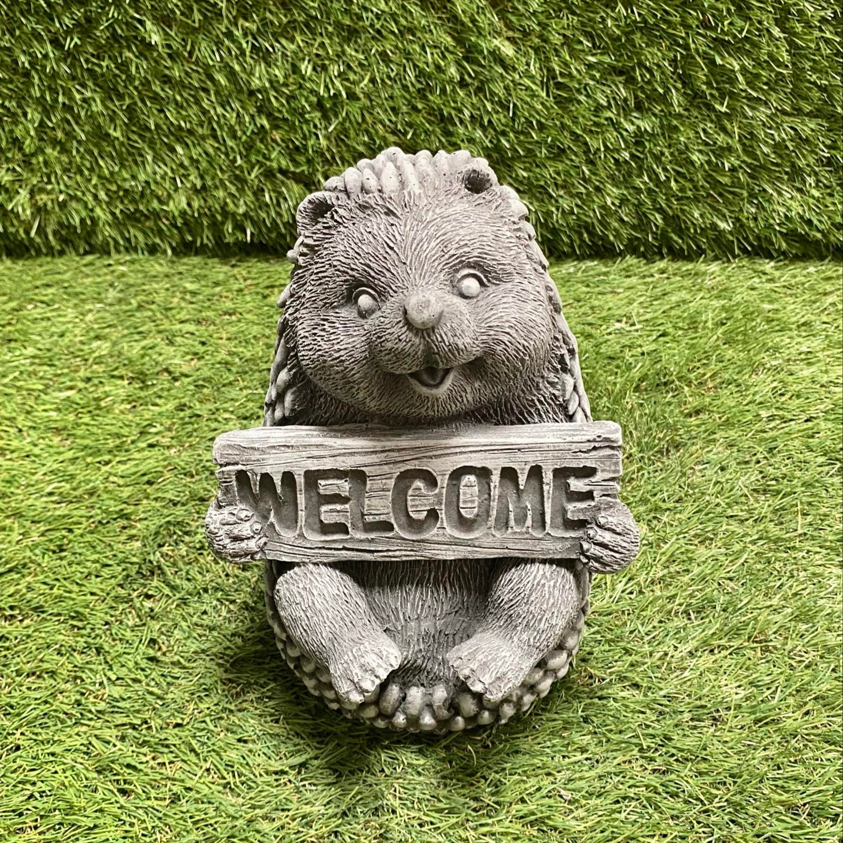 Welcome Hedgehog Sign