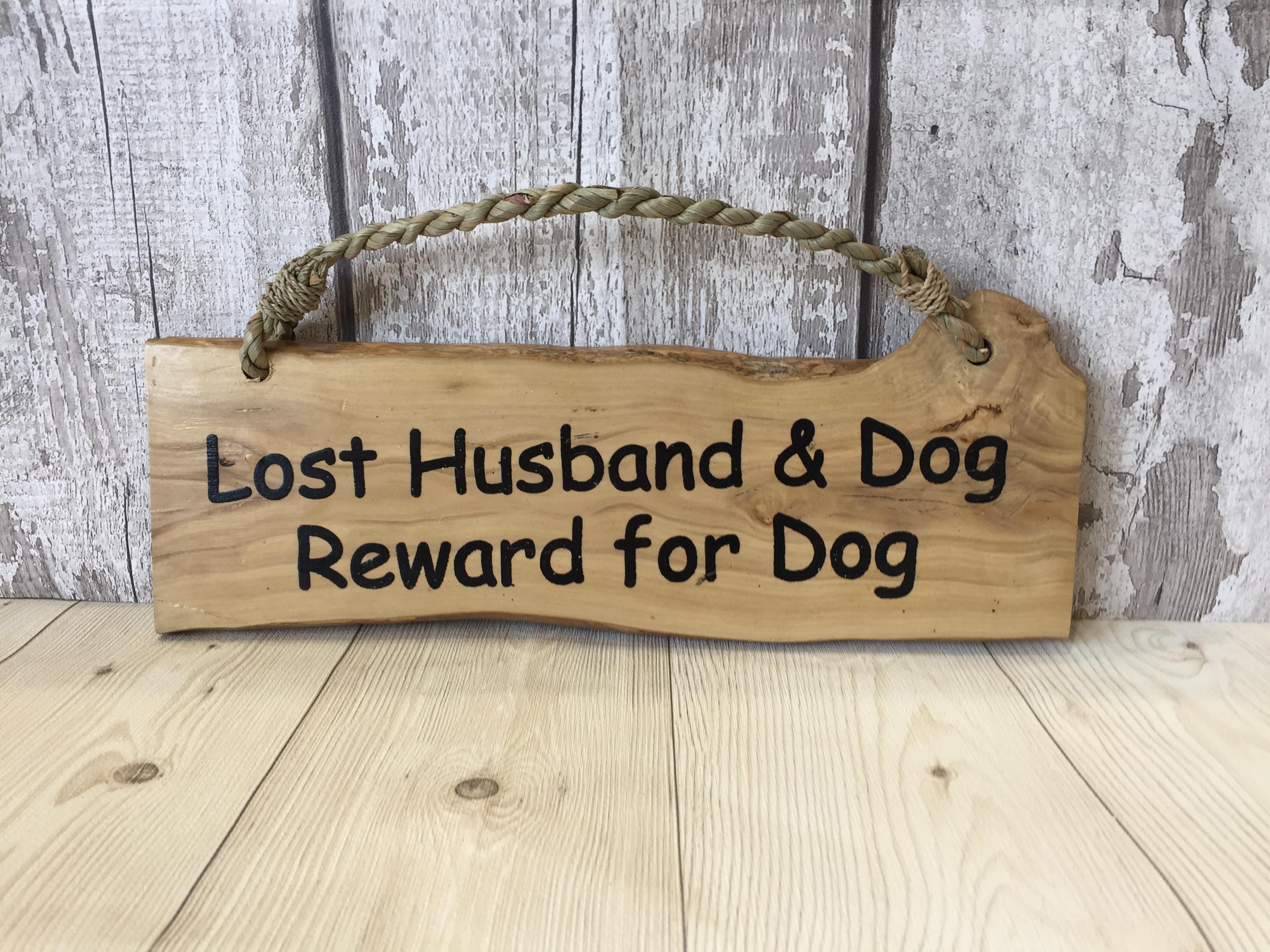 Sign - Lost Husband